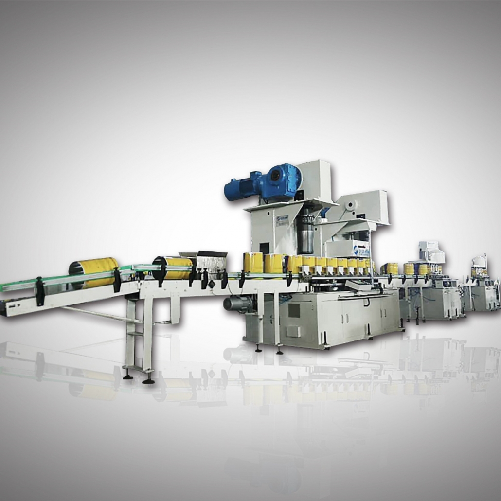 Automatic neck-in drum production line – Can Making Machine